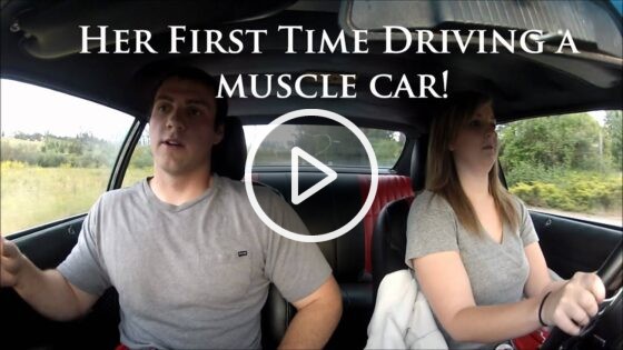 Cute Girl First Time Driving 500hp Muscle Car Oppo Türkiye Forum